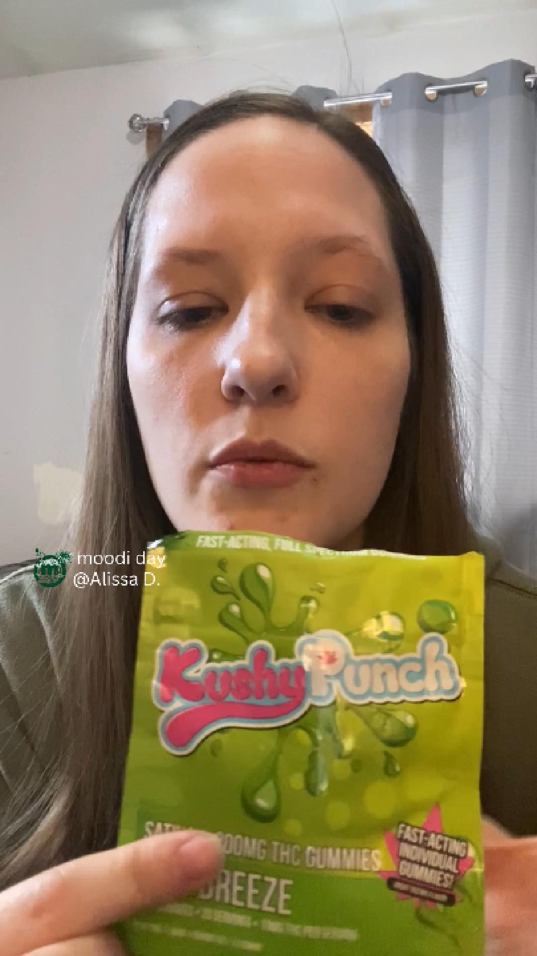 Kushy Punch Kiwi Breeze Gummies Review by Alissa D. | Real Reviews of ...