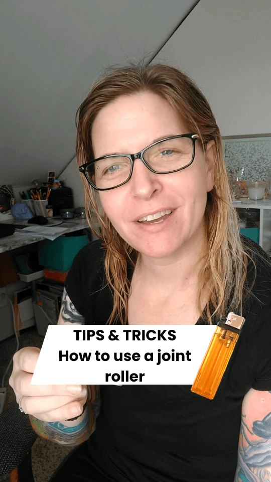 Angie L.’s Tutorial on How to use a Joint Roller | Cannabis Tips and ...